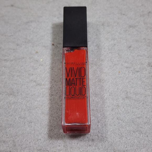 Maybelline | Makeup | Rebel Red 35 Vivid Matte Liquid Lip Color ...